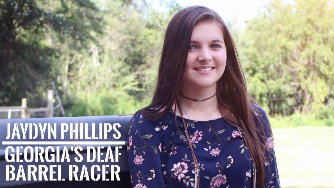 Jaydyn Phillips Deaf Barrel Racer Interview - YouTube