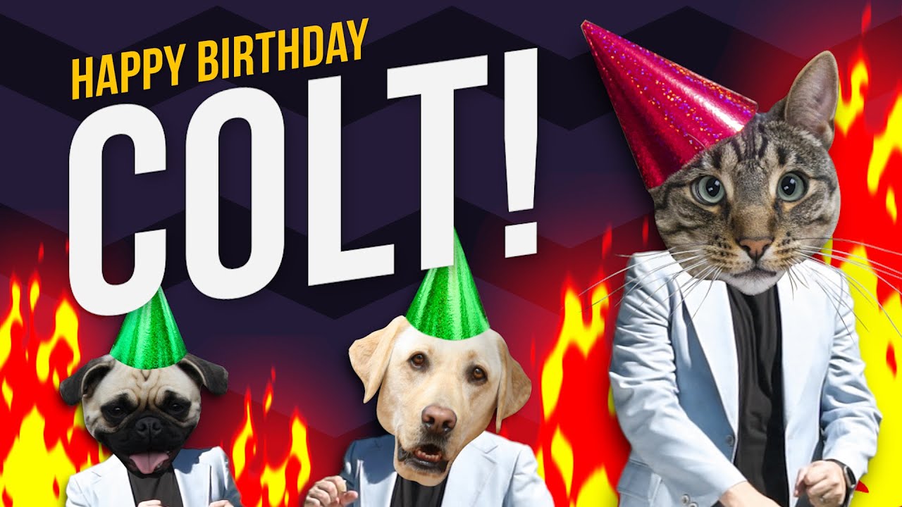 Happy Birthday Colt - Its time to dance! - YouTube