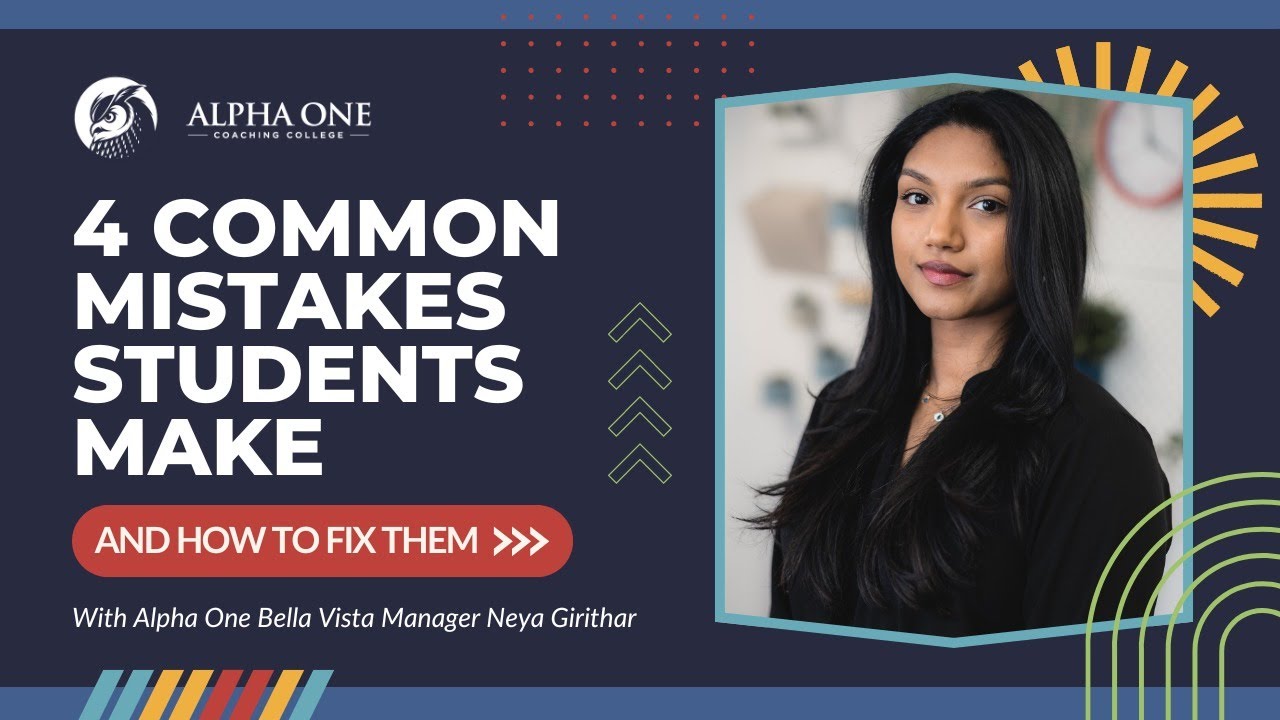 4 Common Mistakes Students Make and How to Fix Them - YouTube