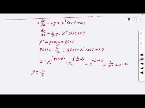 First ordinary differential equation initial value problem - YouTube