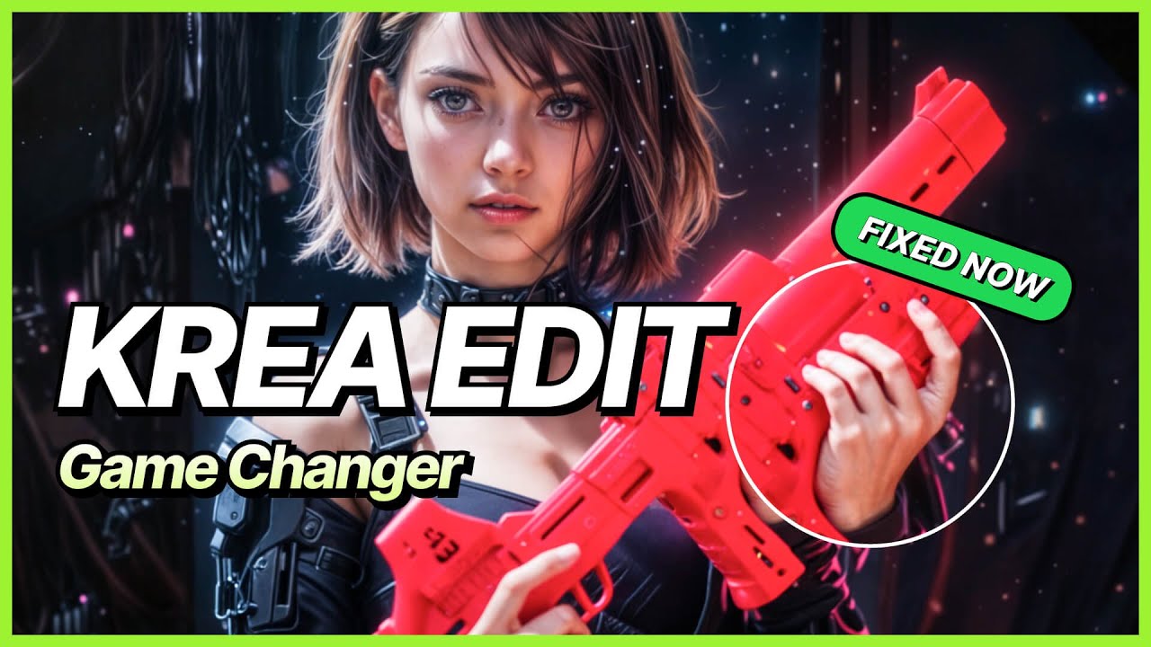Krea Edit Is Released today! This Is Definately Different! - YouTube