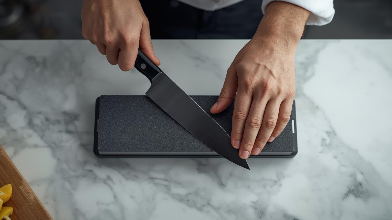 Basic Knife Sharpening: Safety and Efficiency in the Kitchen - YouTube