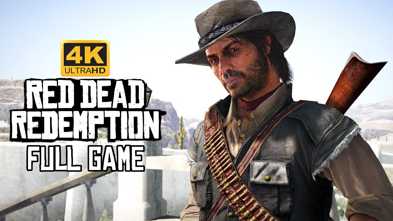 [4K UHD] RED DEAD REDEMPTION - FULL GAME - XBOX SERIES X 4K Full ...