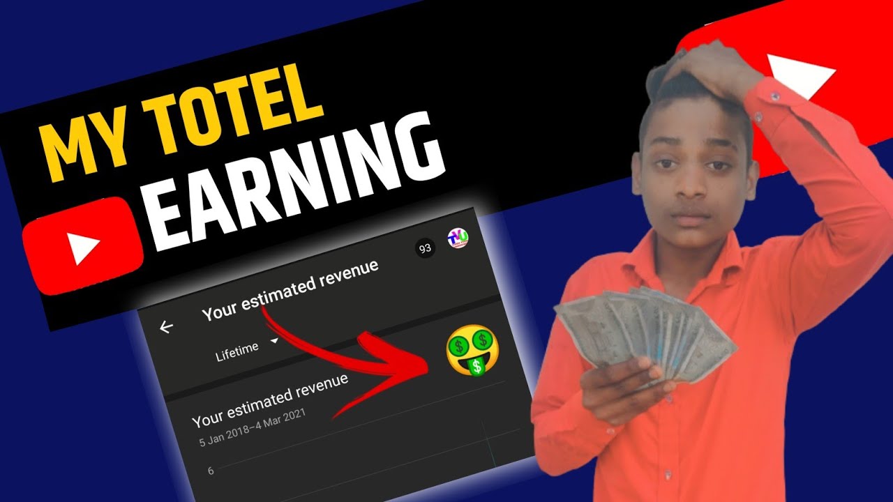 Live Proof | My Total Earning From YouTube | my youtube earnings ...