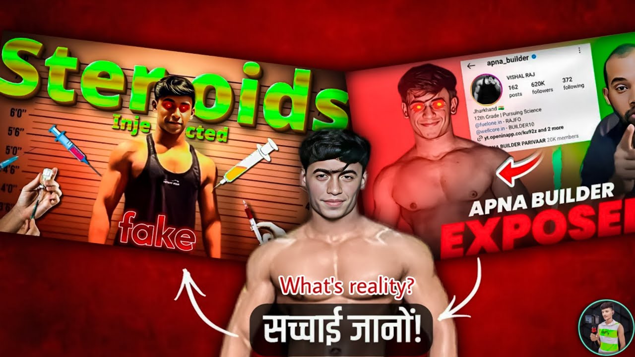 Apna Builder Expose😱 || Apna Builder Using Steroids Cycle || What Is Reality?🙄 @apna_builder ...