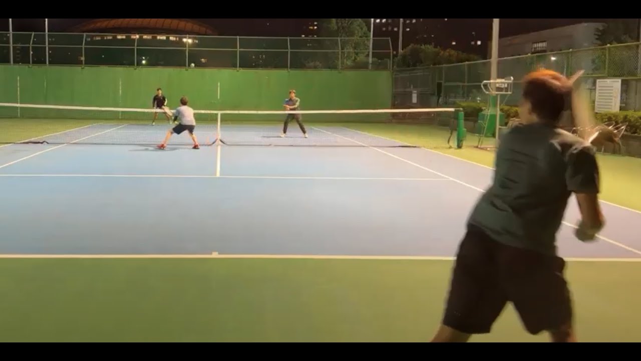 Soft Tennis 🎾 軟式網球 超強雙打對戰 - YouTube