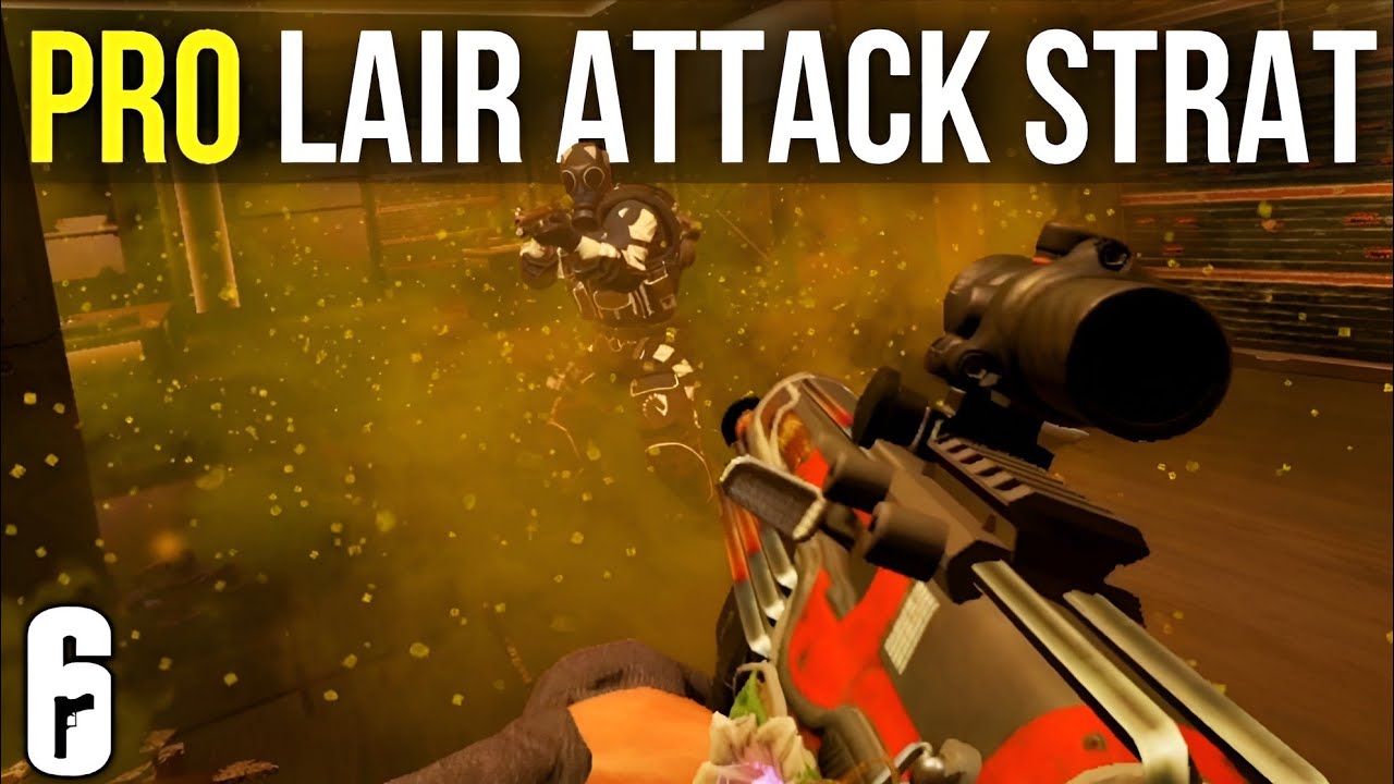 PRO Lair Attack Stategy - Rainbow Six Siege - YouTube