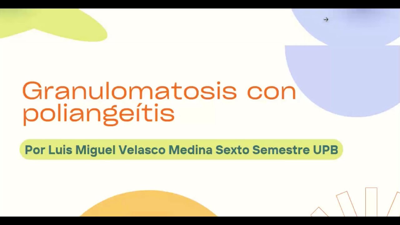 Granulomatosis con poliangitis - Vasculitis ANCA - YouTube