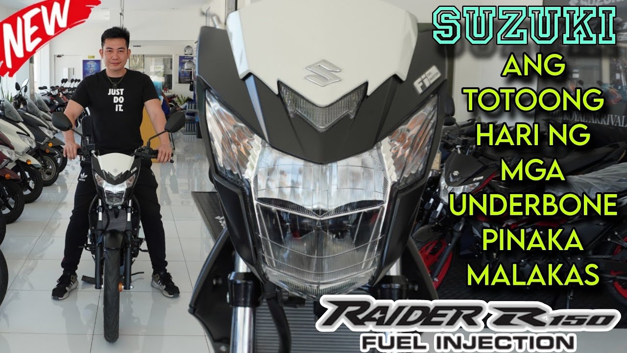 SUZUKI RAIDER 150 Fi Sport Edition ang Hari Ng Mga Underbone - YouTube