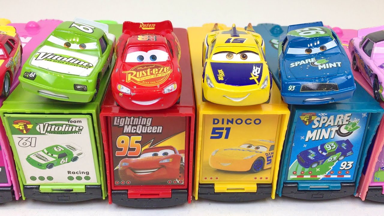 Box full of Cars and Trucks - YouTube