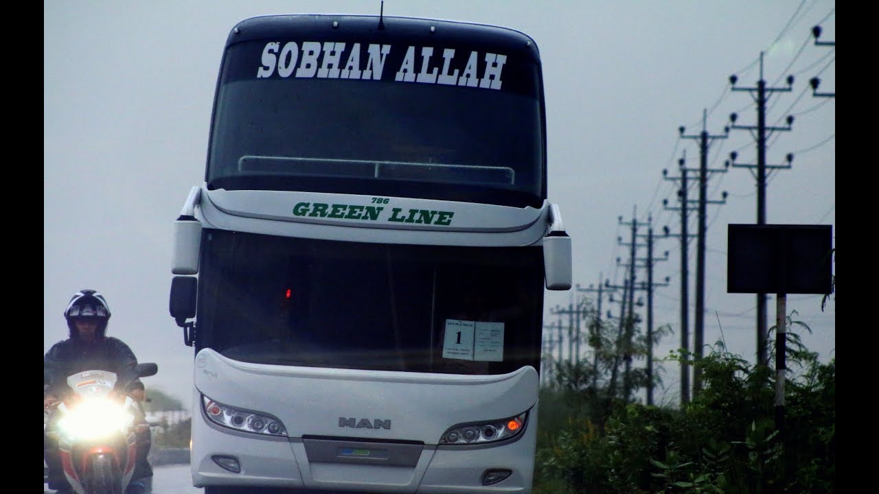 Shyamoli Volvo Chassing Green LIne Volvo,What a Race!Speeding Through ...