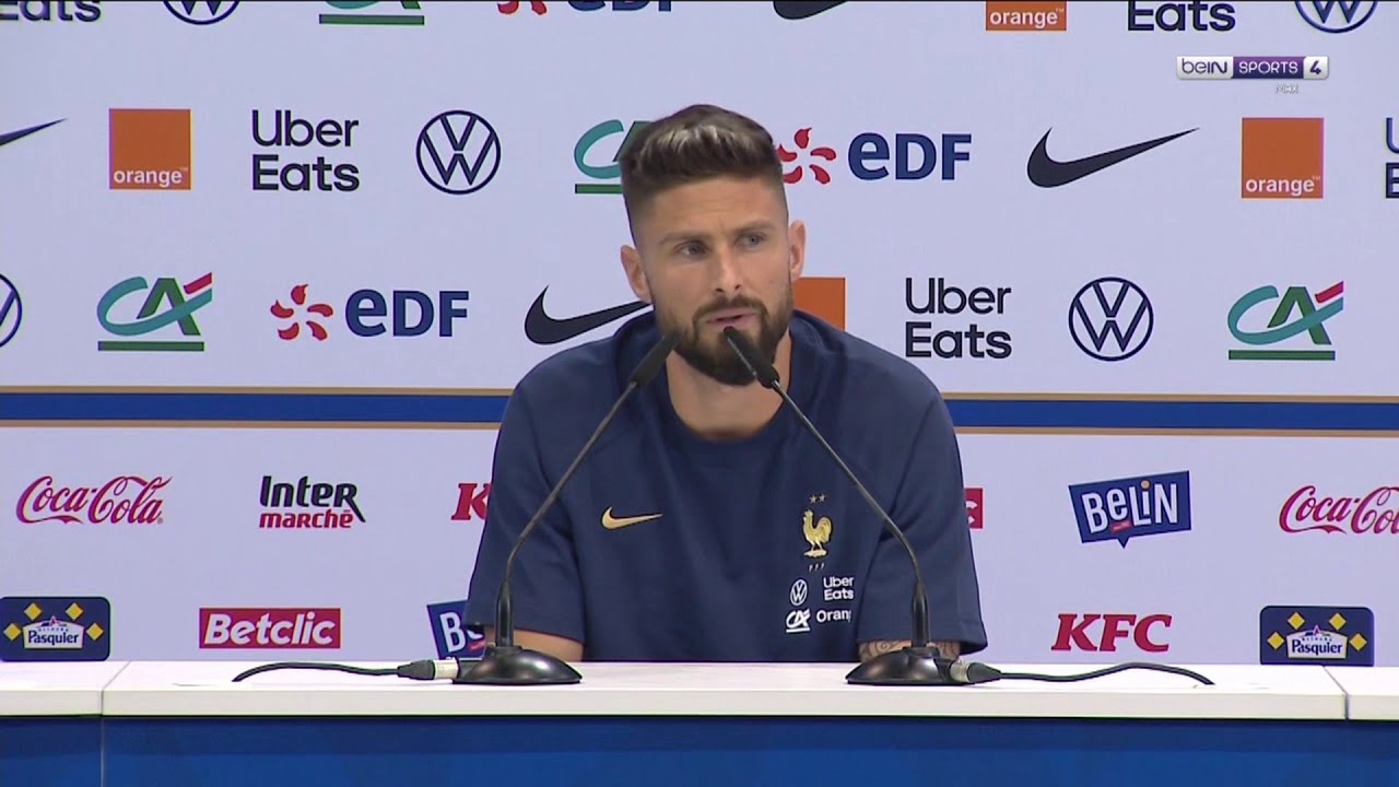 🚨 Suivez la conférence de presse de Giroud et Stéphan en direct ! - YouTube