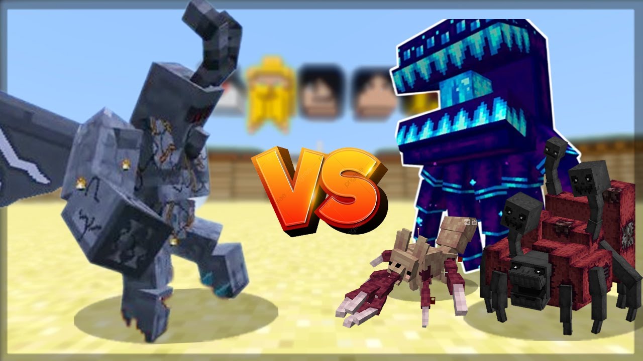 Minecraft: GARGOYLE KING VS ASTEMIRS FORESTCRAFT ! - BATALHA DE MOBS ...