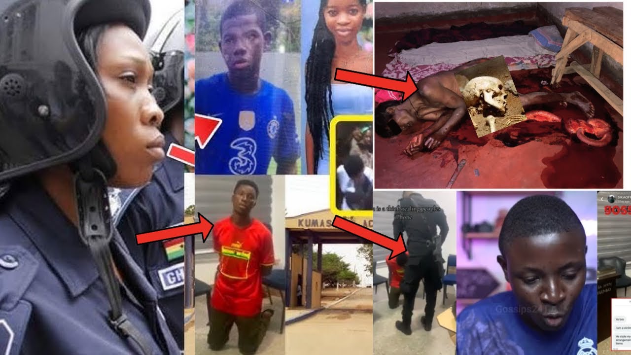 Eei Ayehu oo! Police arr3sted Nkwakwa boy who kill baby mama and cut ...
