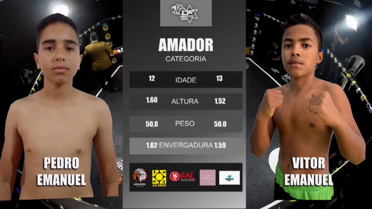 Vitor Emanuel x Pedro Emanuel | LIONS FIGHTS - YouTube