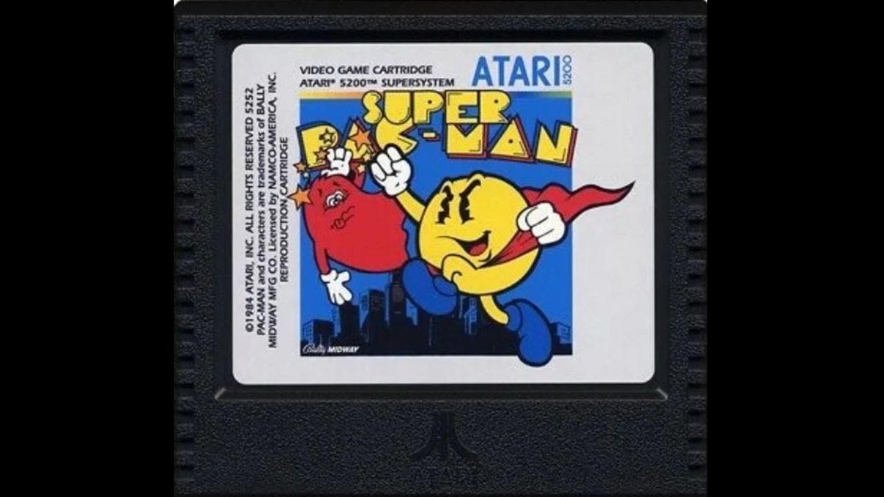 Super Pac-Man (Atari 5200) -World Retro - YouTube