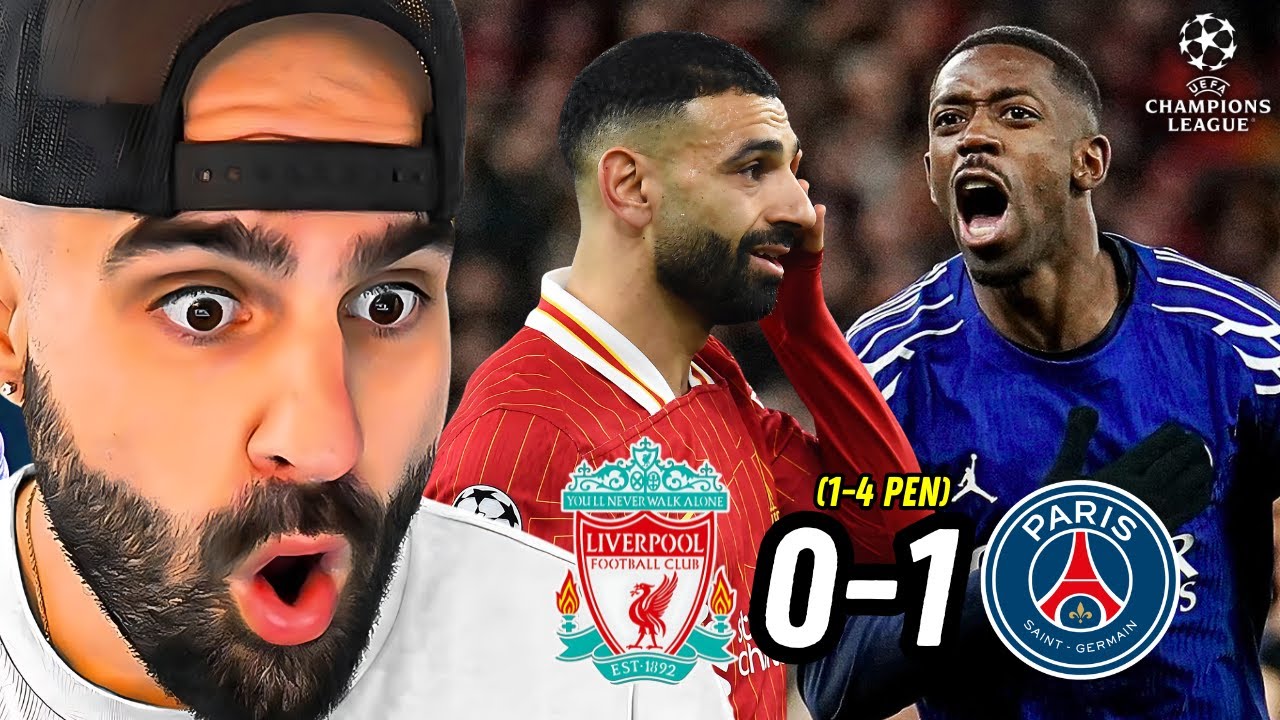 PSG KNOCKOUT Liverpool On Penalties I MO SALAH DID NOT SHOW UP... - YouTube