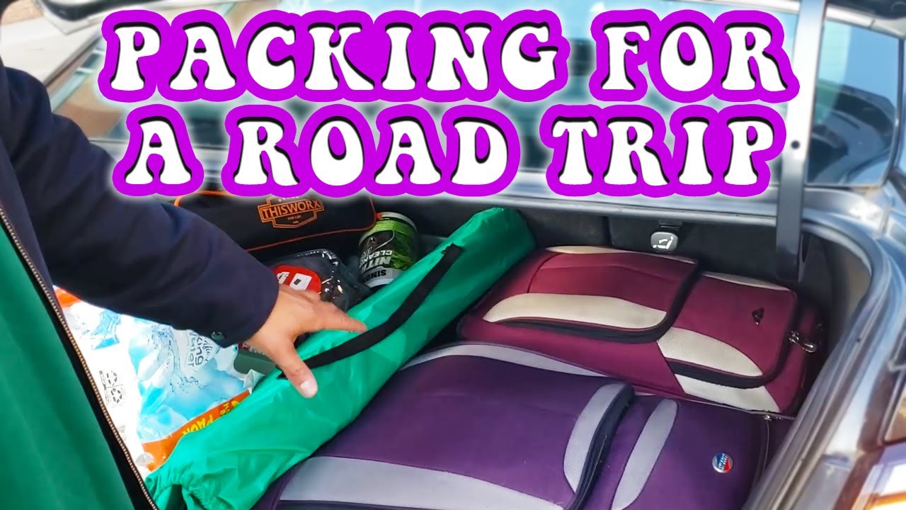 How I Pack For A Road Trip || Road Trip Vlog #2 - YouTube