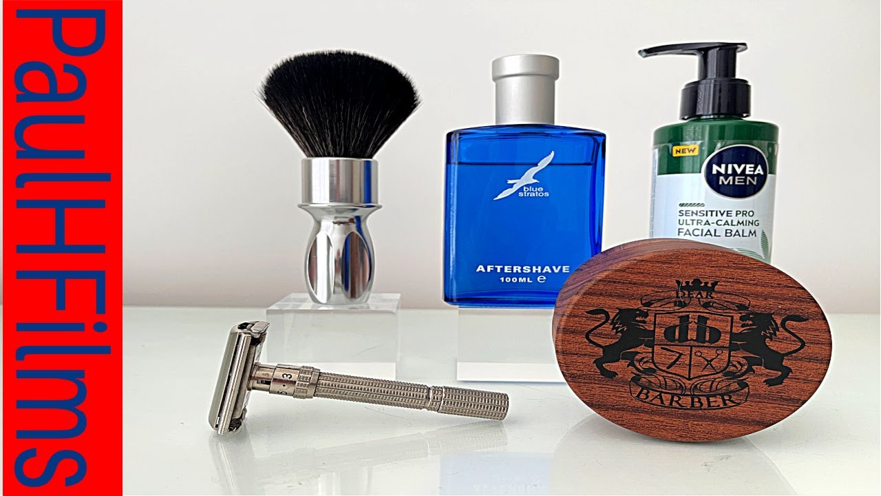 Gillette Slim Adjustable | Dear Barber Shaving Cream - YouTube