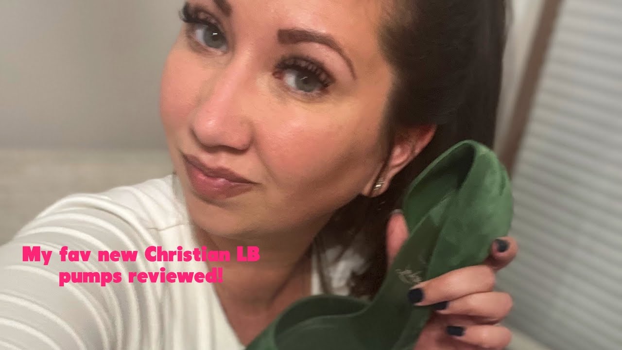 Unboxing the Christian Louboutin Iriza Green Suede Pumps! Fall 2022 ...