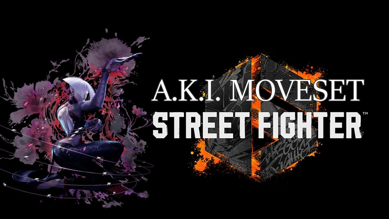 Street Fighter 6 - A.K.I. Moveset (Full Video Move List) - YouTube