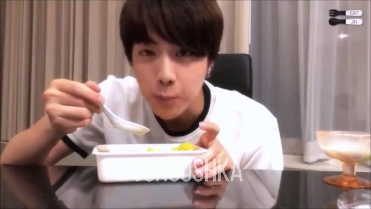 jin eating compilation - YouTube