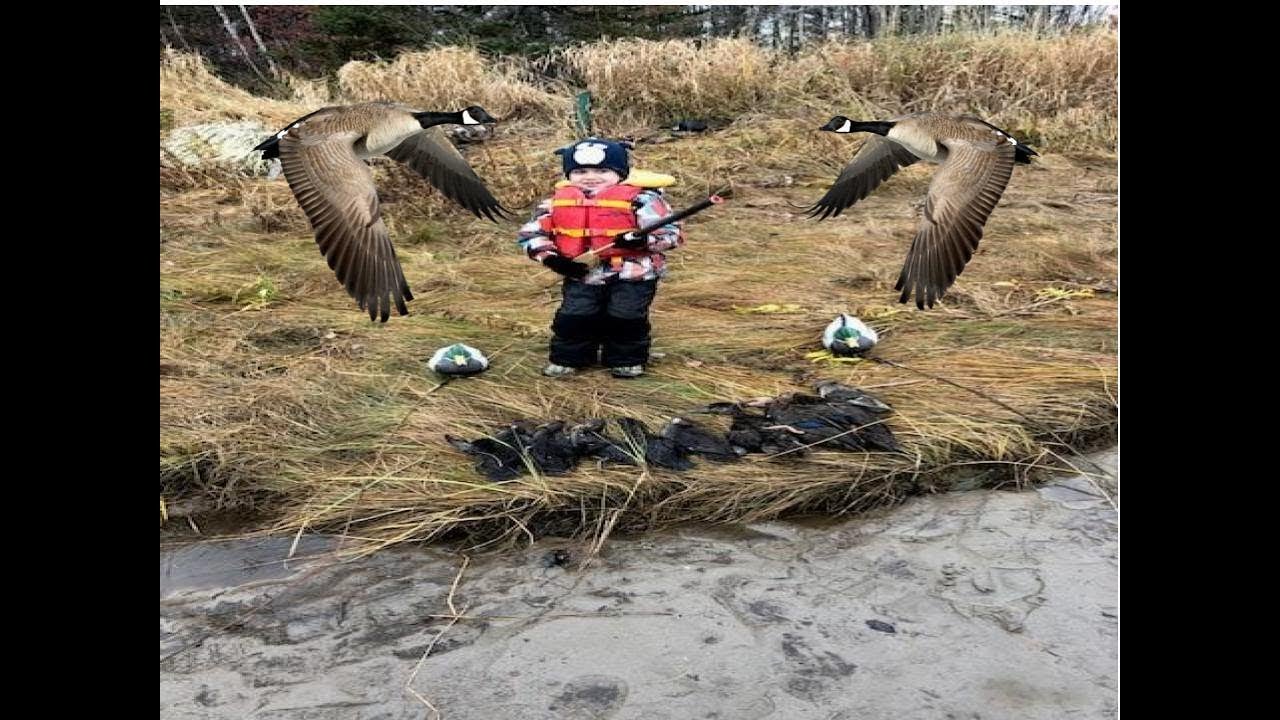 4 Year Olds First Duck Hunt - YouTube