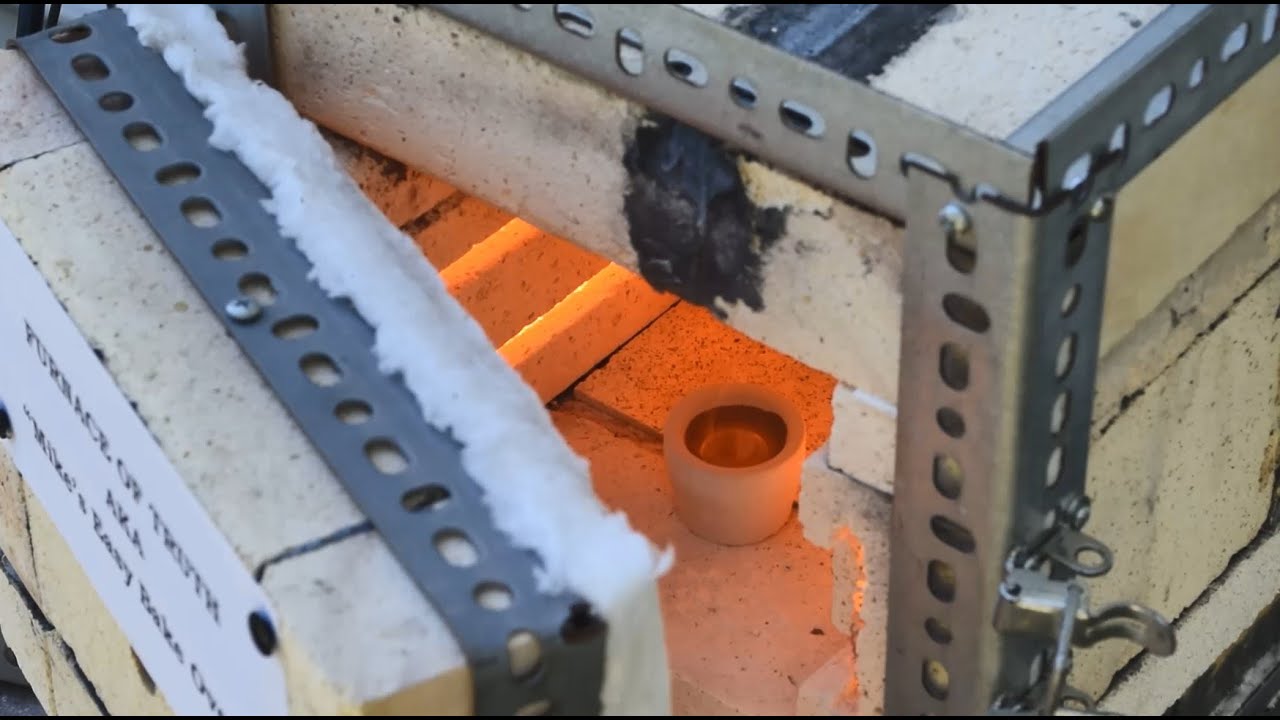 A Home Built Cupelling Oven Part 4: It Works! Hi Ho Silver! - YouTube