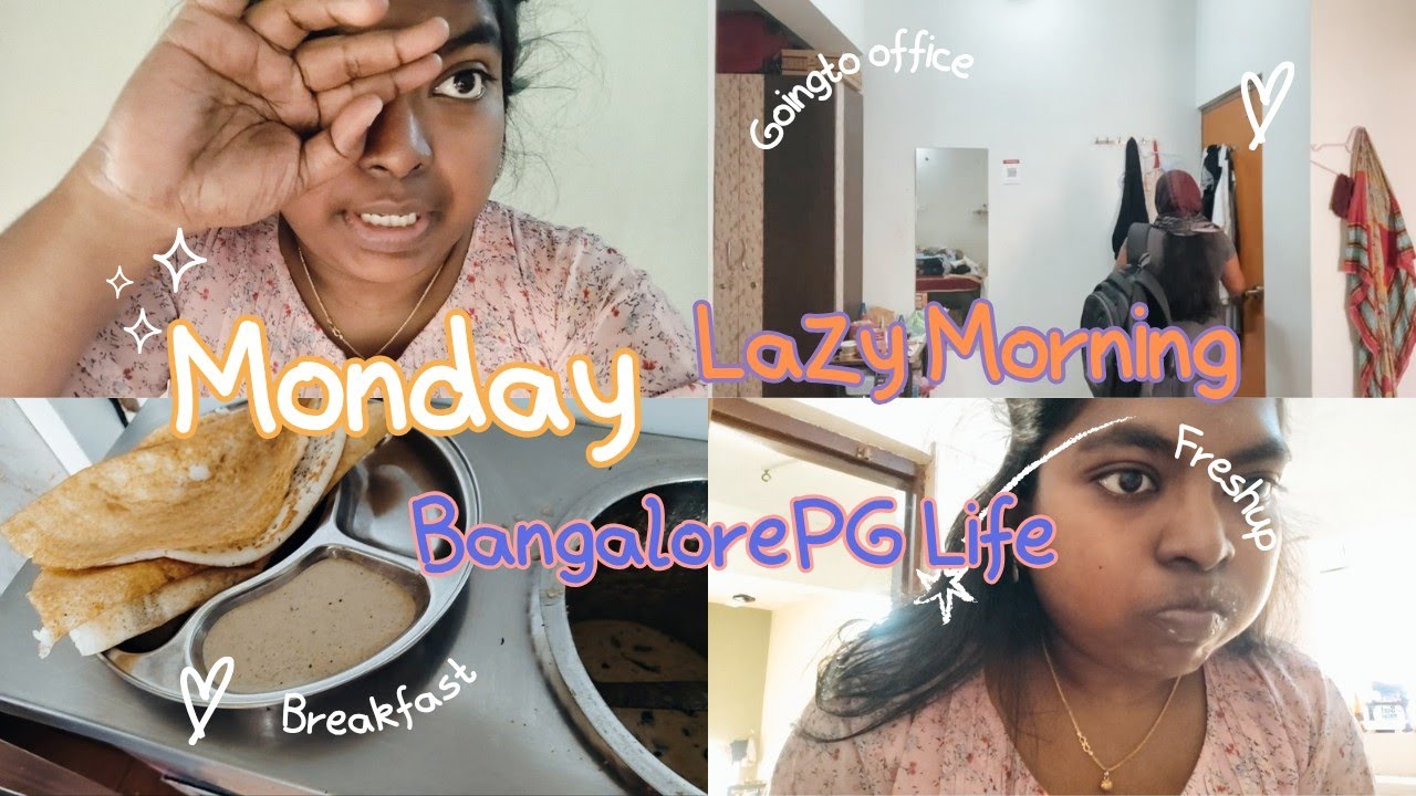 Monday Morning Office Routine | வர வர ரொம்ப சோம்பேறி ஆகிட்டேன் - YouTube