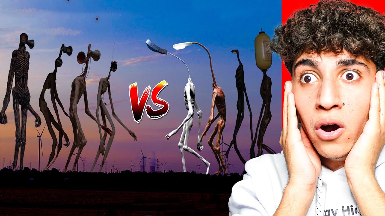 TÜM SİREN KAFA SAVAŞLARI ANİMASYON !! (Siren Head Animation) - YouTube