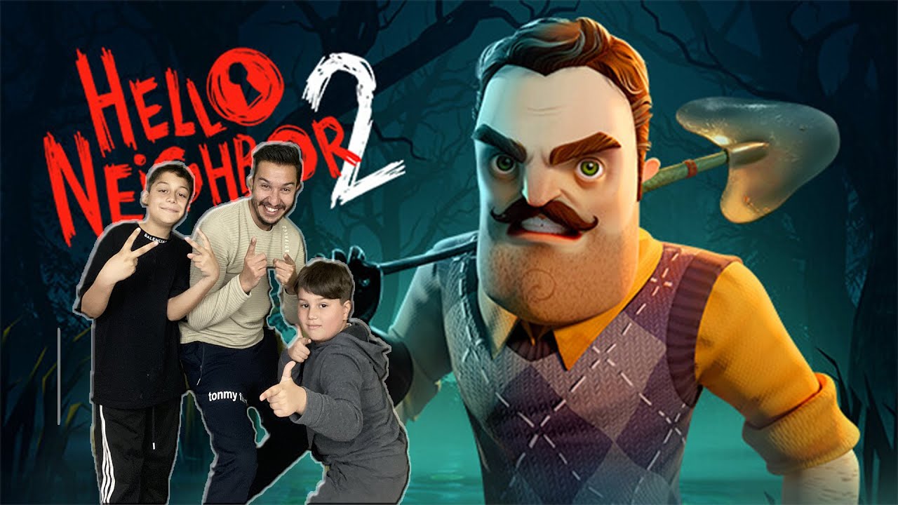 Hello neighbor 2 Polisin evinde gizemli oda ( 2.bölüm ) - YouTube