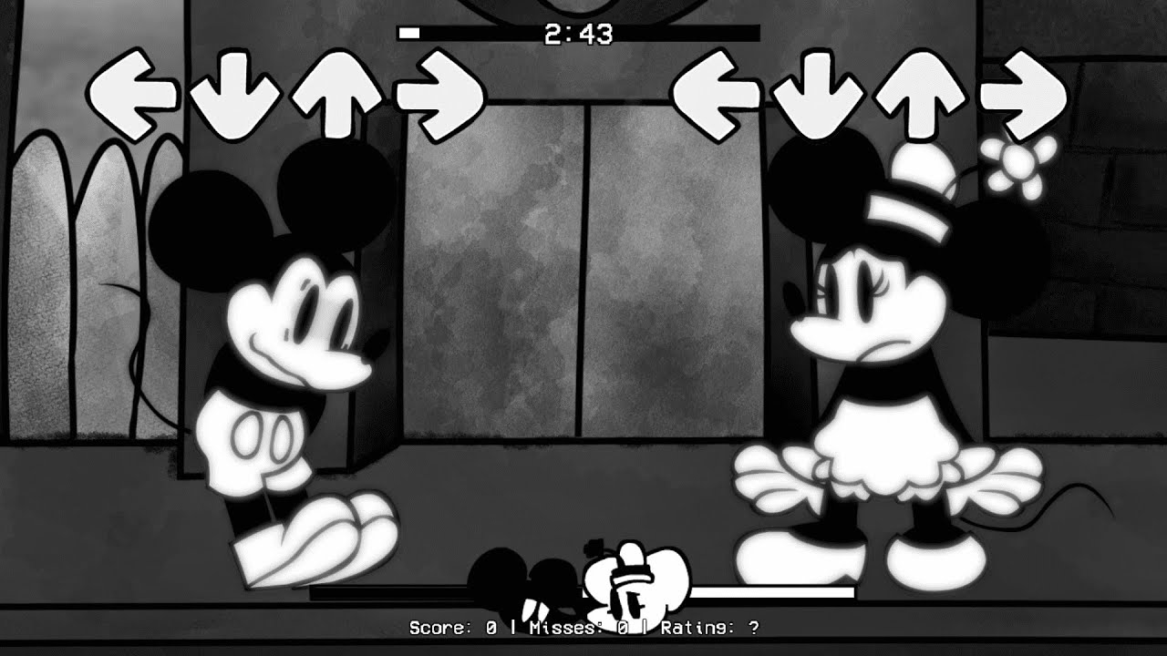 FNF Mickey Mouse VS Minnie Mouse BOTPLAY Friday Night Funkin ...