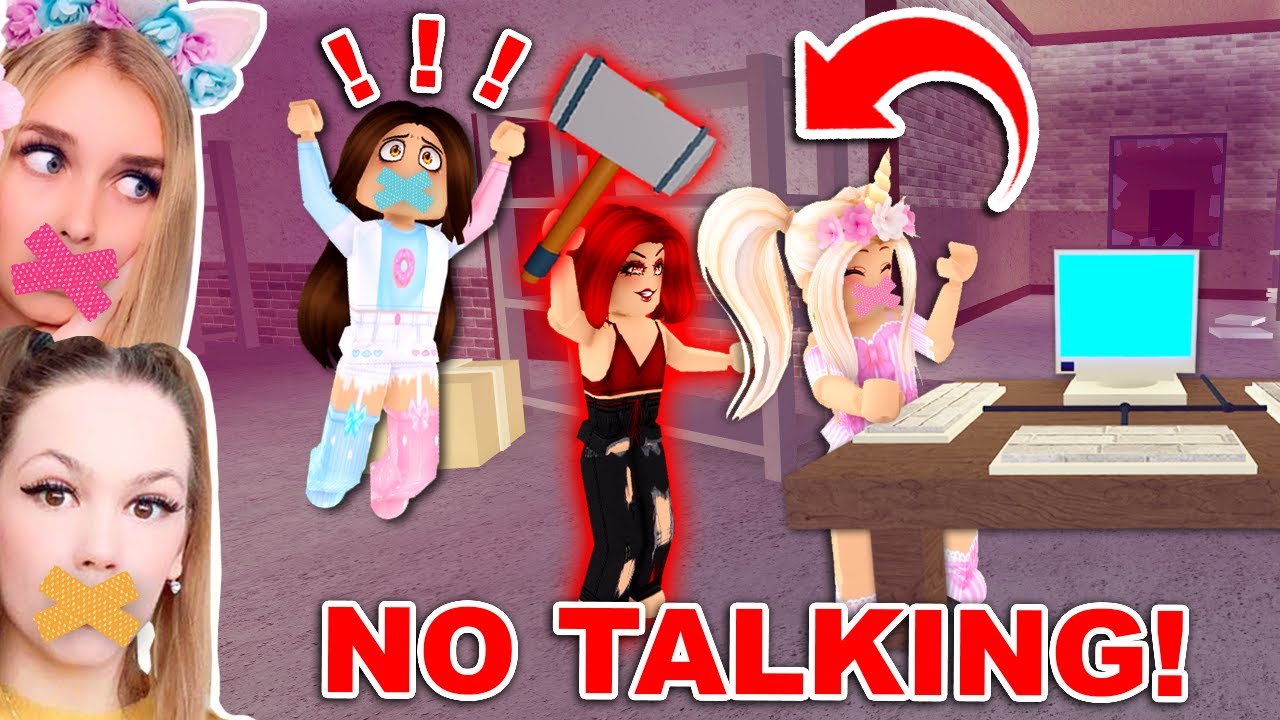 Can We SURVIVE The NO TALKING CHALLENGE In Flee The Facility With Silly ...