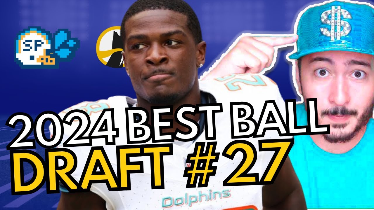 An Incredibly Clean Draft With Normies | 2024 Best Ball Draft No. 27 - YouTube