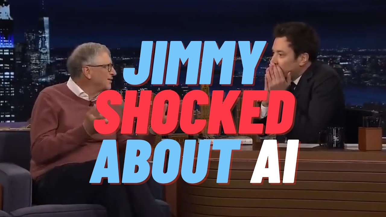 Jimmy Fallon Shocked by AI #ai - YouTube