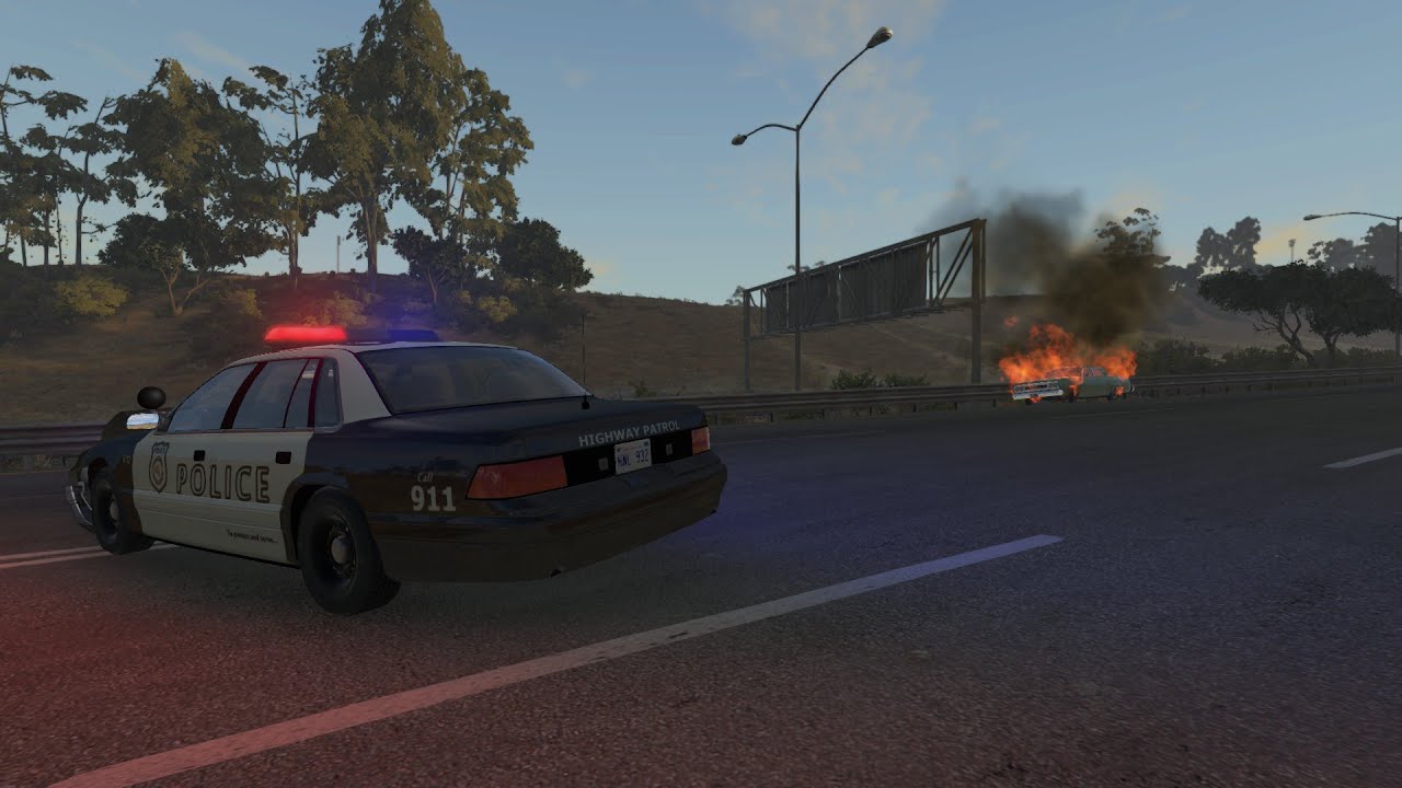 Highway Patrol |BeamNG Drive - YouTube