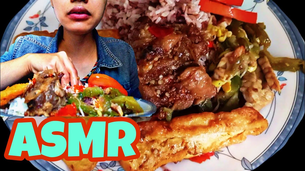 ASMR MUKBANG REAL SOUND #asmr - YouTube