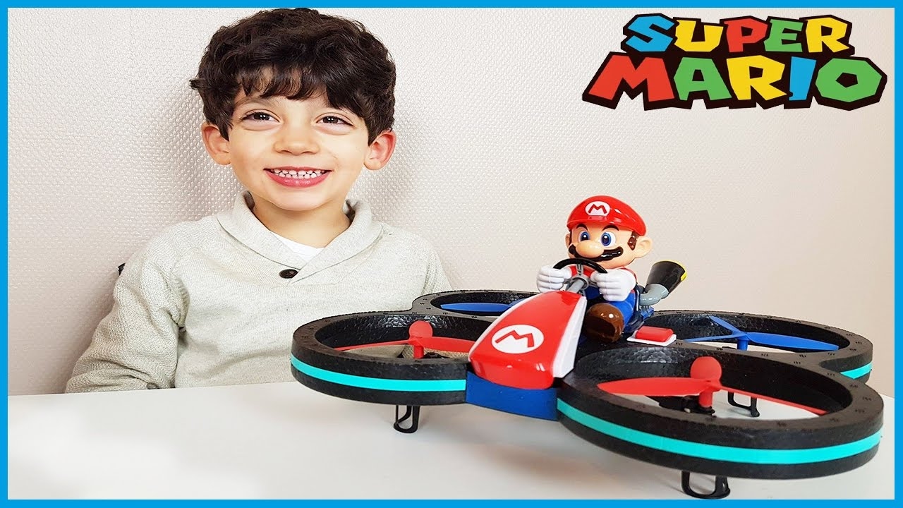 Toy Drone Super Mario for Kids to Play | Fun Toys for Children - YouTube