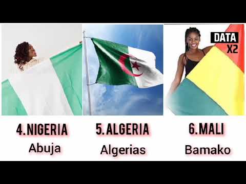 Flags and capitals of Muslim Countries | All 57 Muslim Countries of the ...