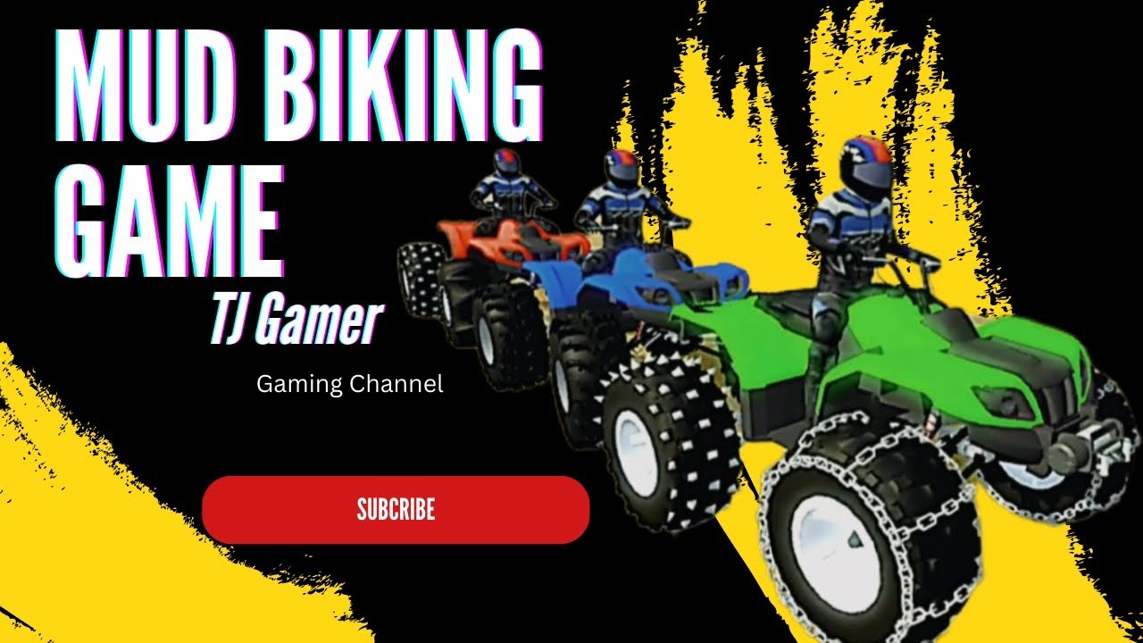 MUD BIKING GAME | KIDS GAME | TJ GAMER - YouTube