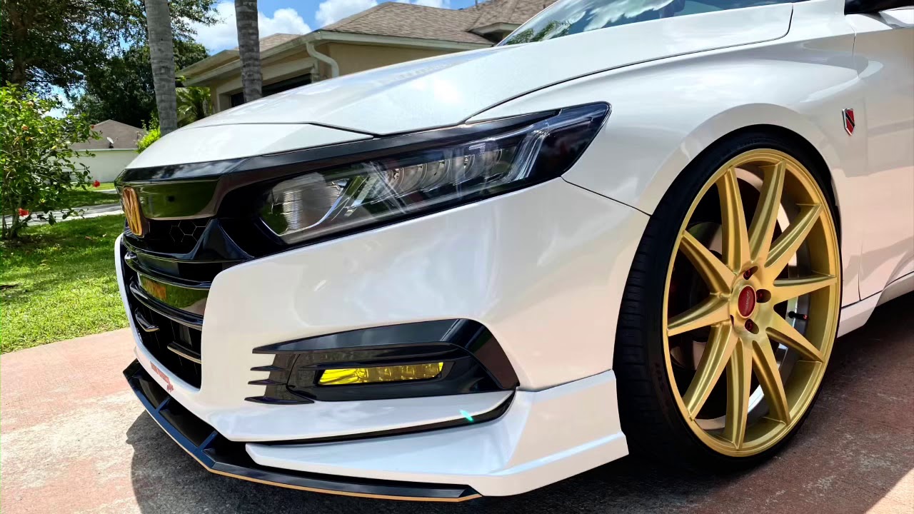 Custom Interior, Honda Accord 2019 - YouTube