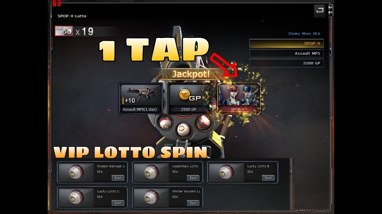 CFPH 2021 JACKPOT SPOP-X & VIP LOTTO SPIN + FREE ACCOUNT 250 ...