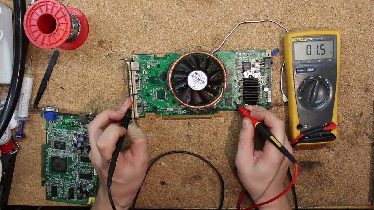 How to Diagnose bad Memory ICs on GPUs too old for MATS / software diagnosis - YouTube