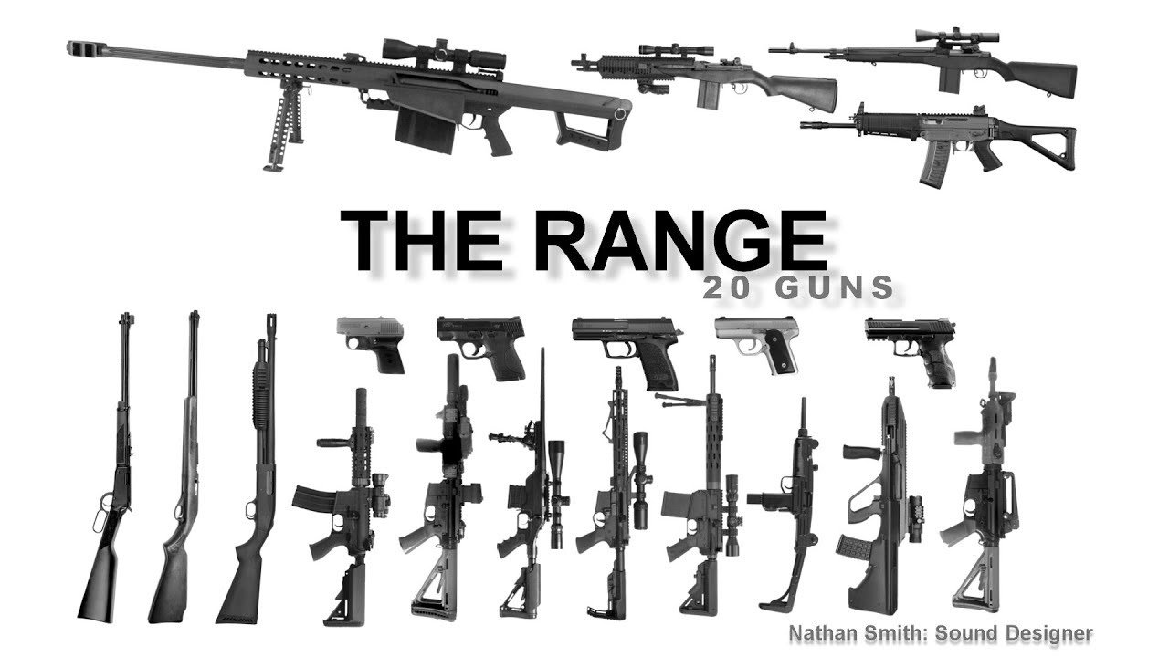 The Range 20 guns - YouTube