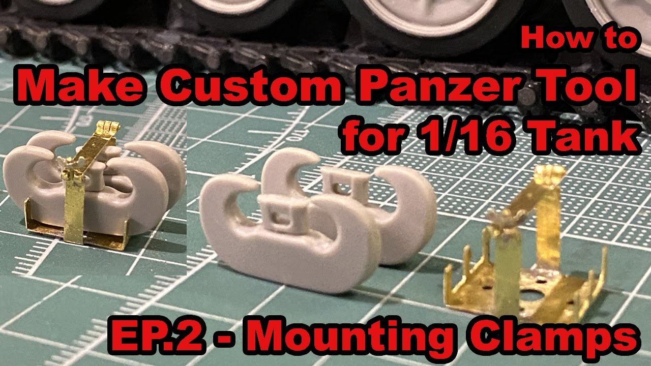 [Tutorial Series] How to MAKE CUSTOM PANZER TOOLS for 1/16 TANK EP.2 ...