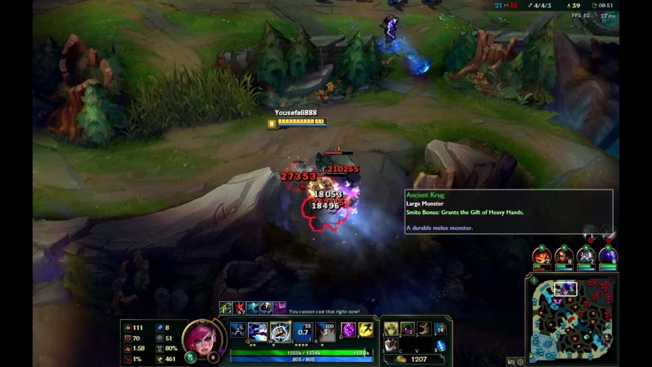 LEAGUE OF LEGENDS TOP URF MODE VI - YouTube