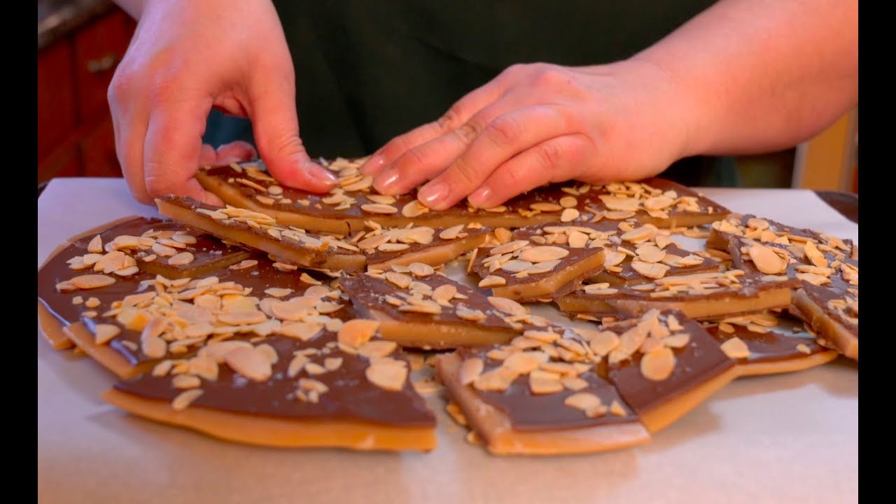 Butter Crunch Toffee - YouTube