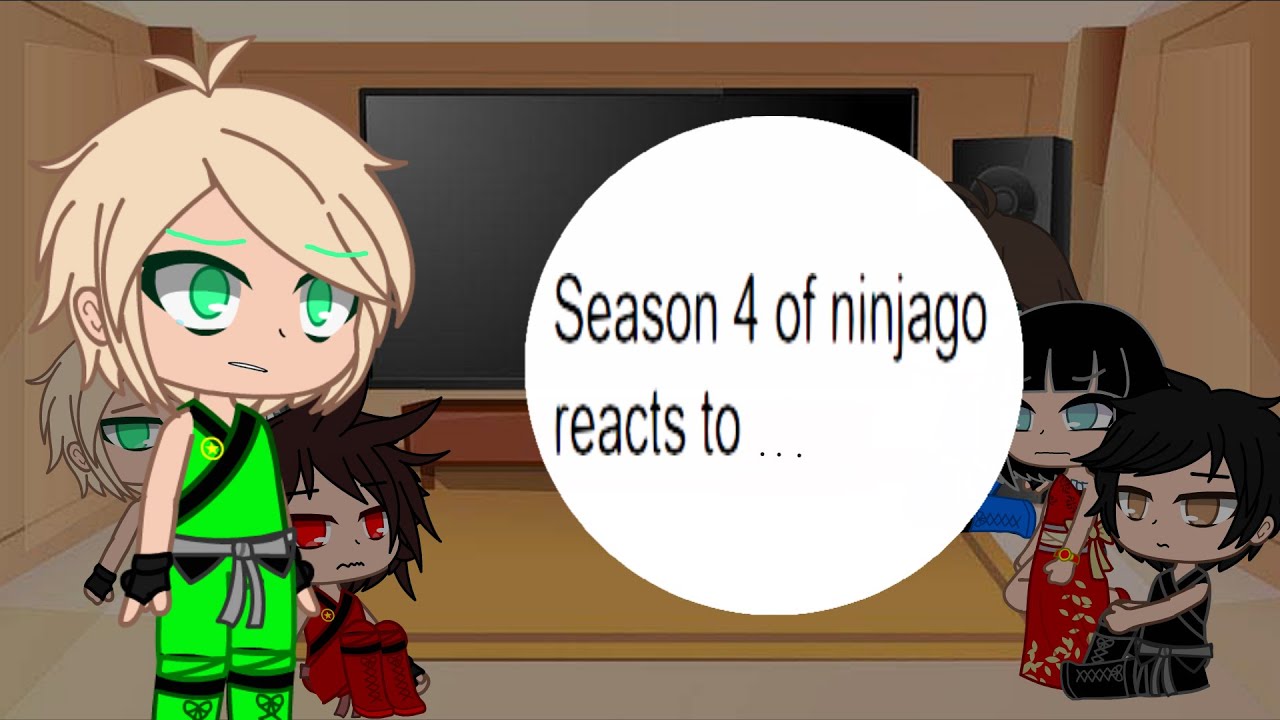 ~Season 4 of Ninjago react~RUS and ENG~MyAU~Ninjago~SPOILERS~Jaya~Conia ...