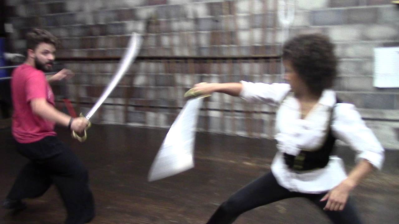 Cutlass Fight - Brie and Blake - YouTube