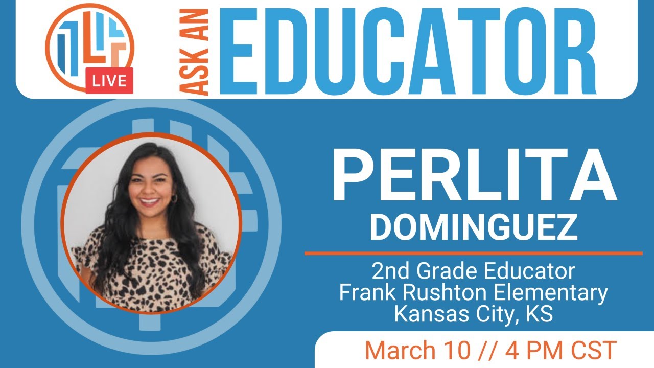 Tap in with us for this weeks Ask an Educator with Perlita Dominguez ...
